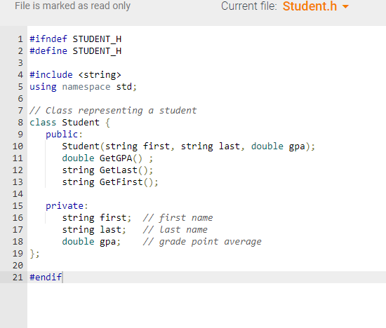 Solved I'm trying to find the highest gpa in the student | Chegg.com