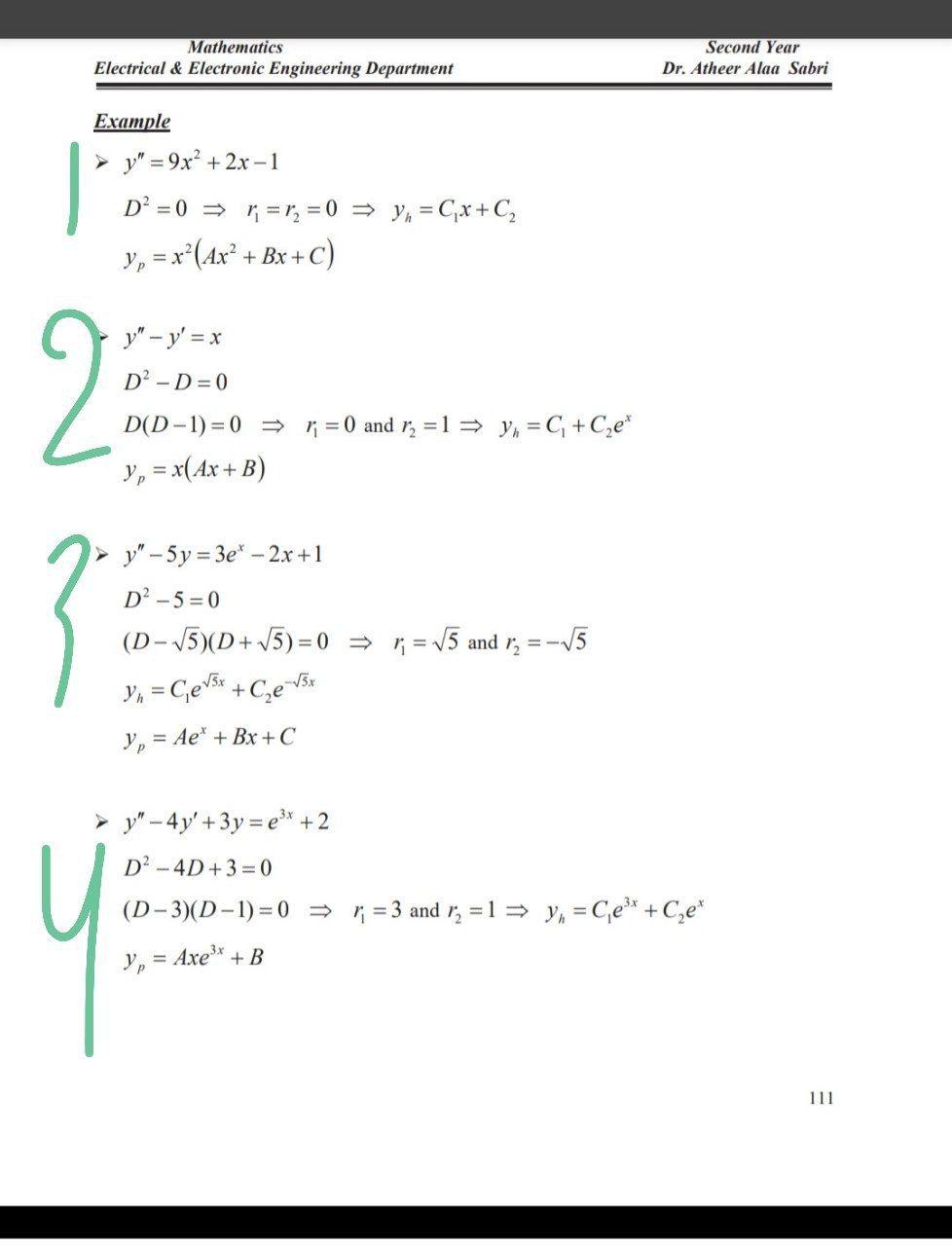 Solved Mathematics Electrical & Electronic Engineering | Chegg.com