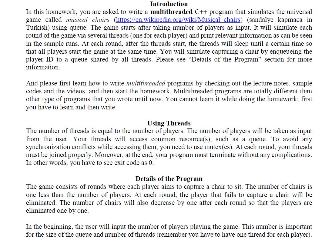 Solved Introduction In this homework, you are asked to write | Chegg.com