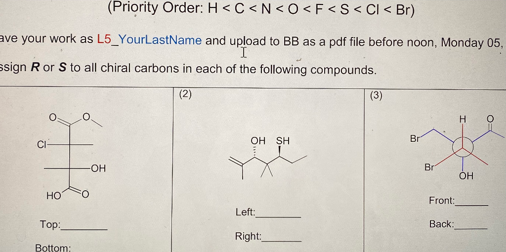 Solved (Priority Order: H | Chegg.com