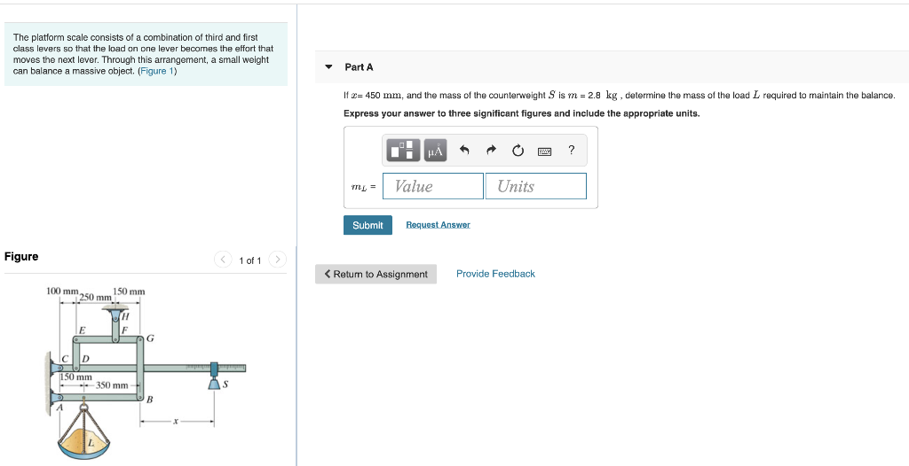 Solved The platform scale consists of a combination of third | Chegg.com