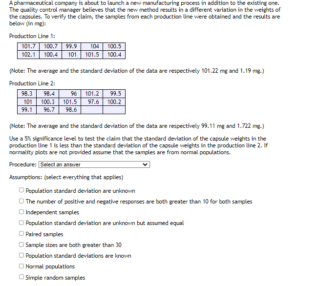 Solved A pharmaceutical company is about to launch a new | Chegg.com