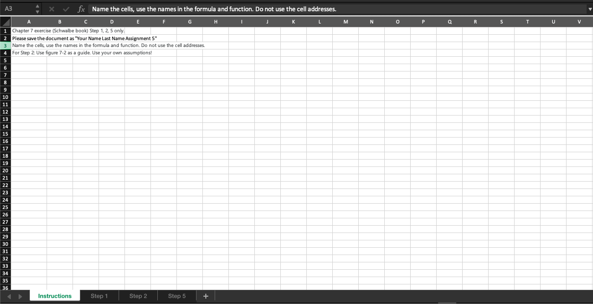 Ms. Excel Practice Assignment 5 1. Create a Ms. Excel | Chegg.com