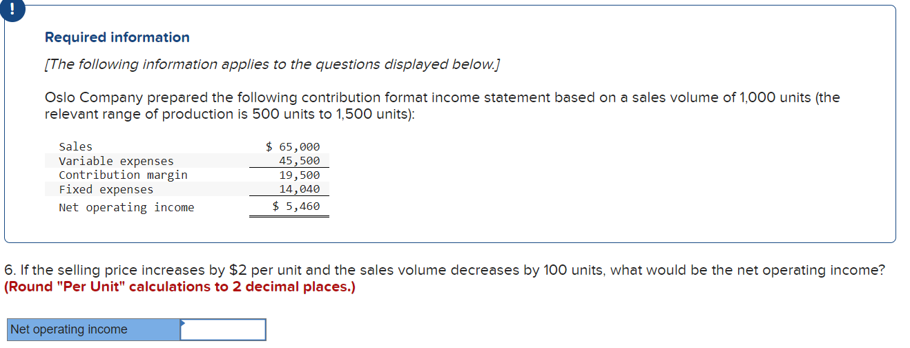 Solved 1. If the selling price increases by $2 per unit and | Chegg.com