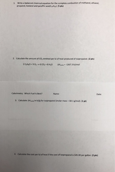 Solved Write a balanced chemical equation for the complete | Chegg.com