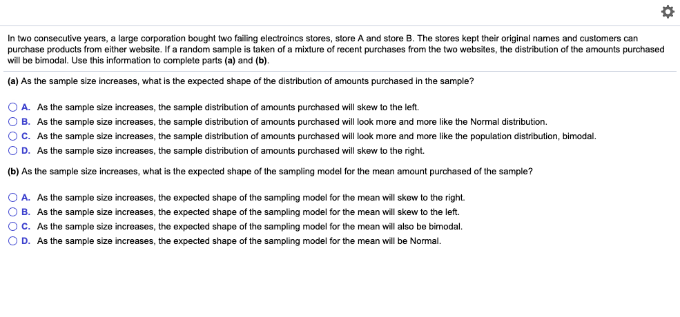 Solved In two consecutive years, a large corporation bought | Chegg.com