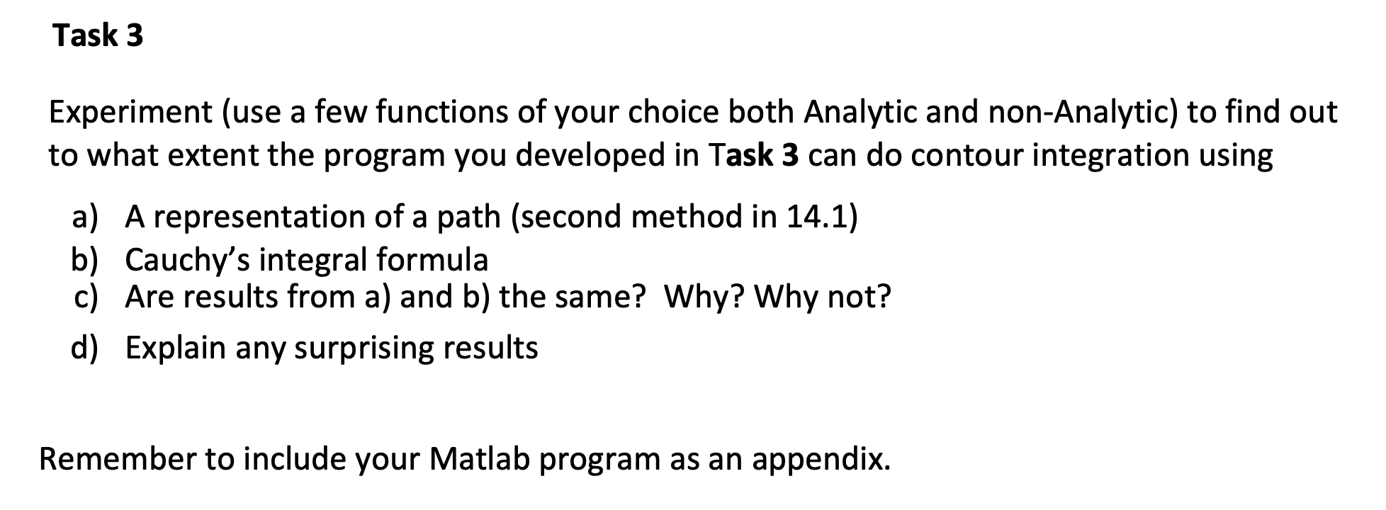 I need help with task 3. I attached the second | Chegg.com