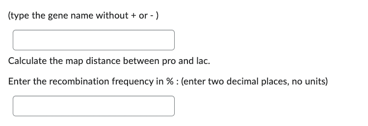 Solved Four Hfr strains (A, B, C, D), were all derived from | Chegg.com