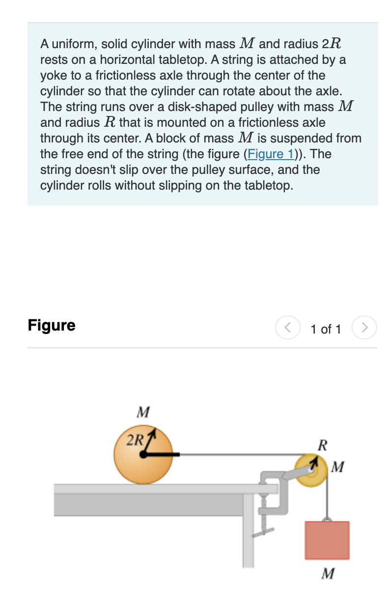 Solved Find the magnitude of the acceleration of the block | Chegg.com