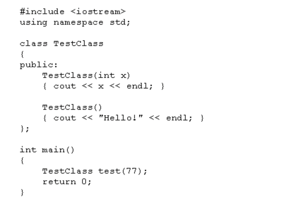 Solved ```#include using namespace std;class | Chegg.com Solved ```#include using namespace std;class | Chegg.com