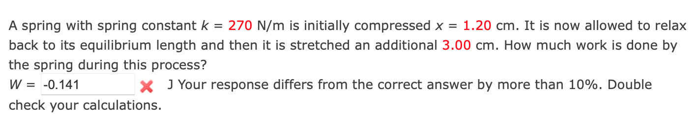 Solved i am taking a physics class and i am stuck on these | Chegg.com