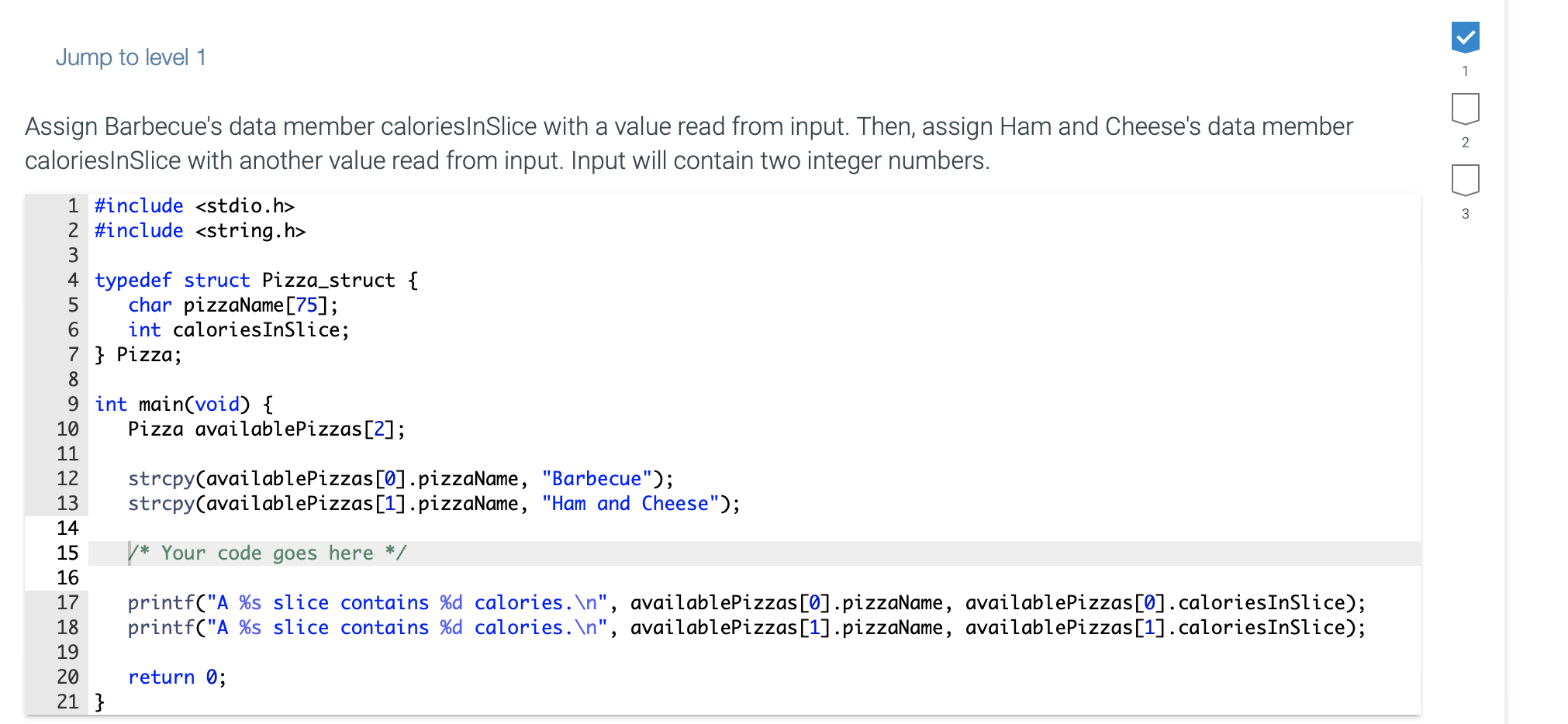 Solved Jump to level 1 1 2 w Ono 3 Assign Barbecue's data | Chegg.com