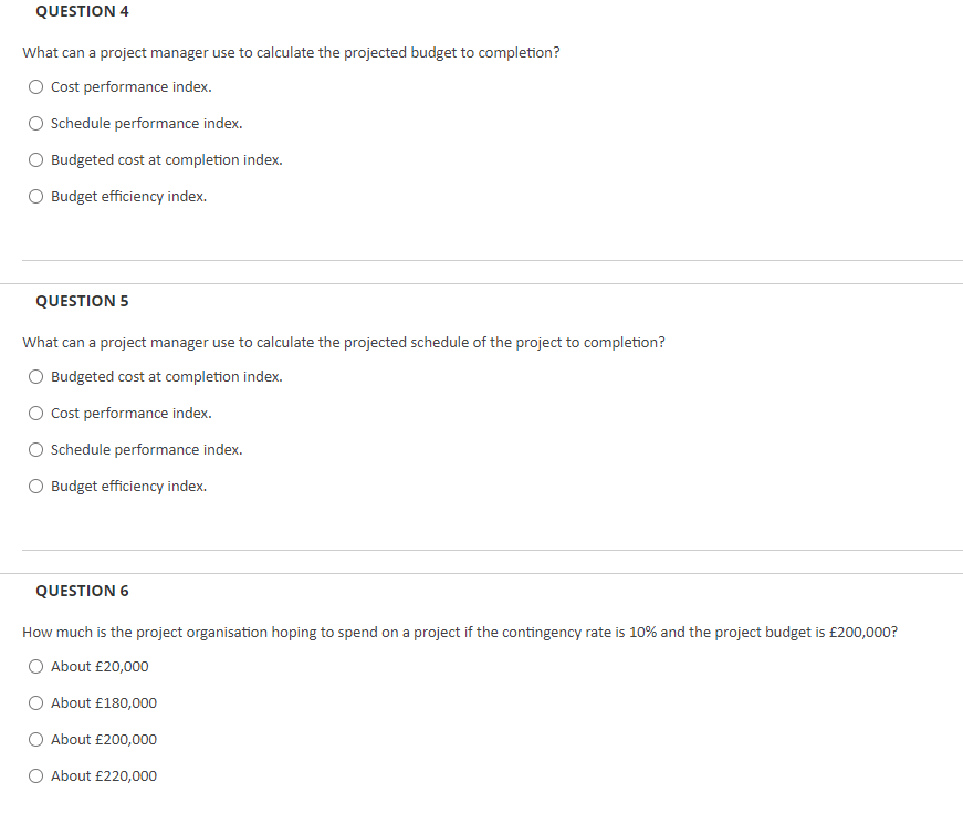 Solved QUESTION 4 What can a project manager use to | Chegg.com