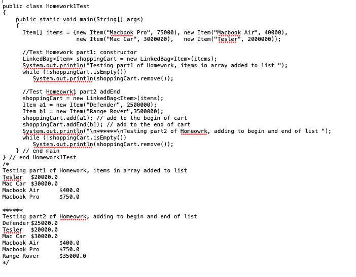 Solved 1 Add A Constructor To The Class Linkedbag That 