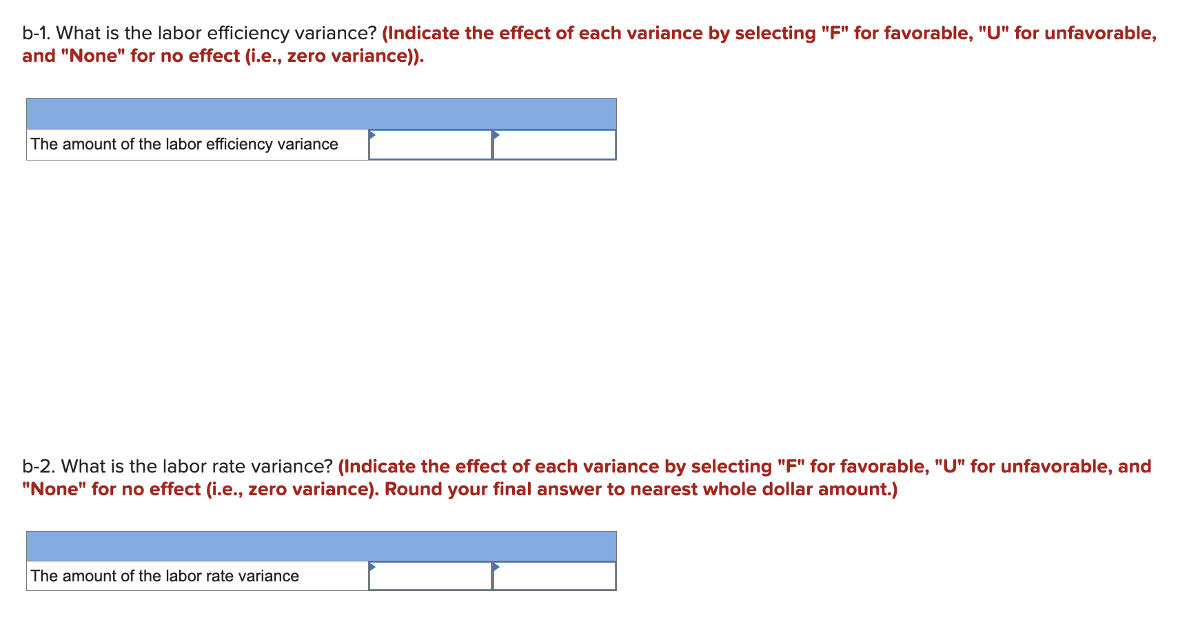 Chapter 9: Applying Excel Data Exhibit 9-9: Standard | Chegg.com