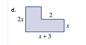 Solved Find the area of these basic shapes in expanded form. | Chegg.com