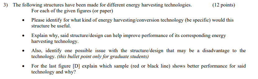 3) The following structures have been made for | Chegg.com