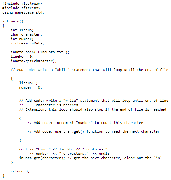 Solved #include #include using namespace std; int main() { | Chegg.com