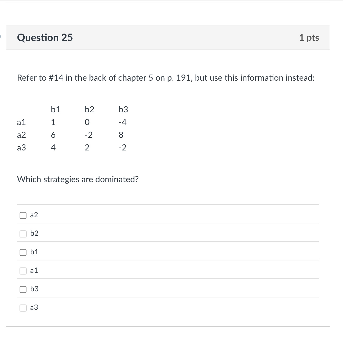 Solved Question 25Refer to #14 ﻿in the back of chapter 5 ﻿on | Chegg.com
