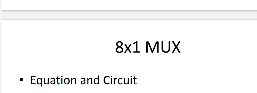 Solved Implementing Boolean Function Using Mux Fabcd