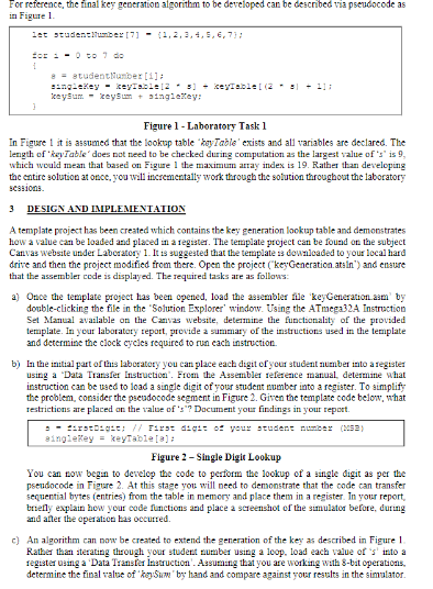 Solved In this laboratory, you are required to use the | Chegg.com