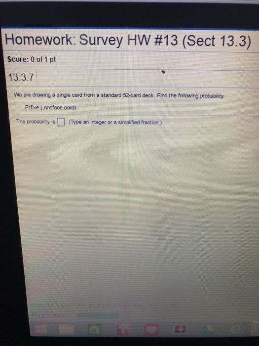 Solved Homework: Survey HW #13 (Sect 13.3) Score: 0 of 1 pt | Chegg.com