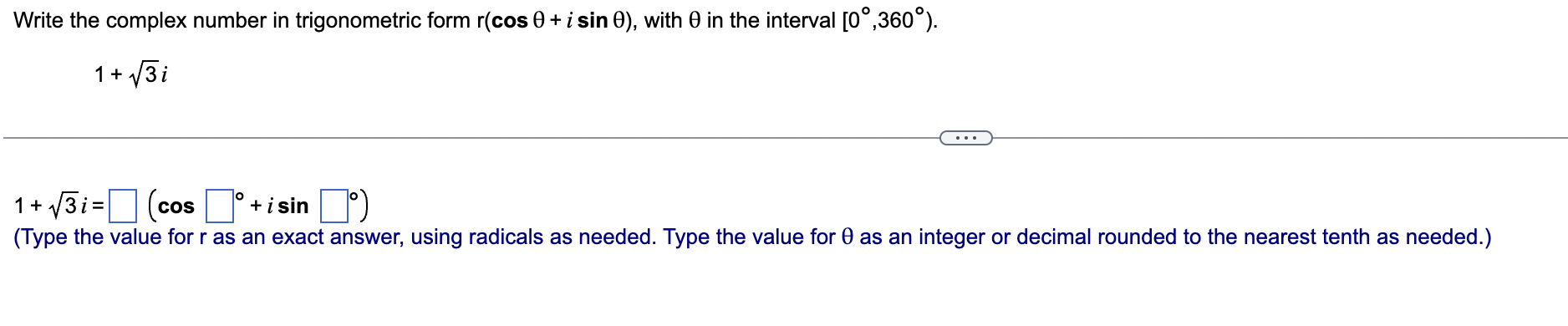Solved Find the sum of the pair of complex numbers. Then | Chegg.com