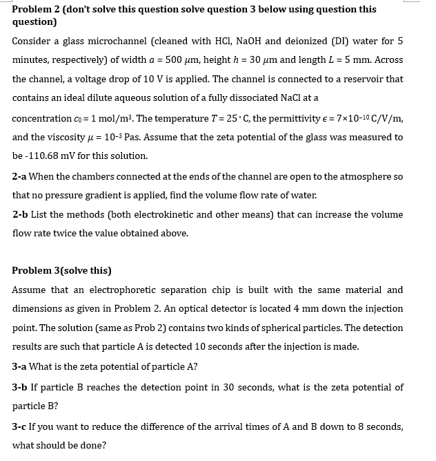 Solved Problem 2 (don't solve this question solve question 3 | Chegg.com