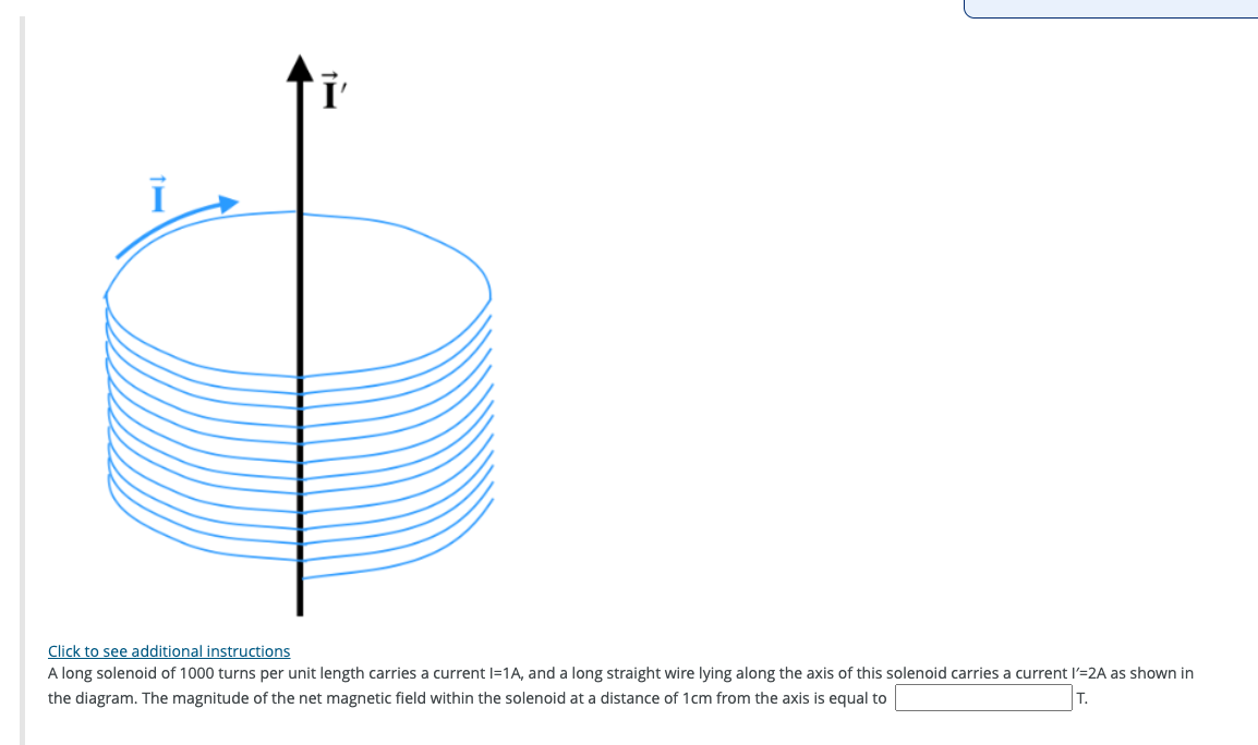 Solved Click to see additional instructions A long solenoid | Chegg.com