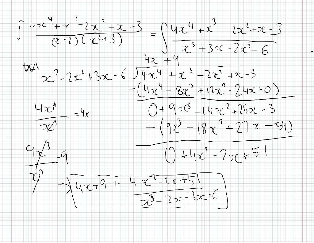 Solved 2 дихини 2-2x +2=3 tr (-2)(x43) - дих ихи +x3 | Chegg.com