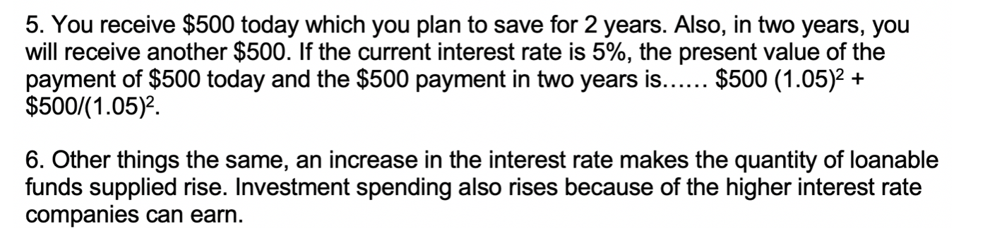 Solved For each of the statement below, in two or | Chegg.com