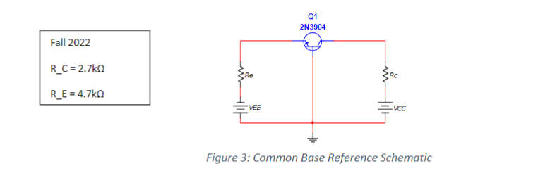 2. Design, draw and label a common base amplifier | Chegg.com
