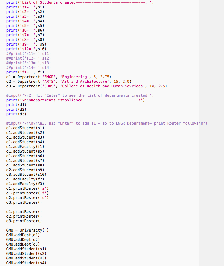 Python: Please see the screenshot and modify it | Chegg.com