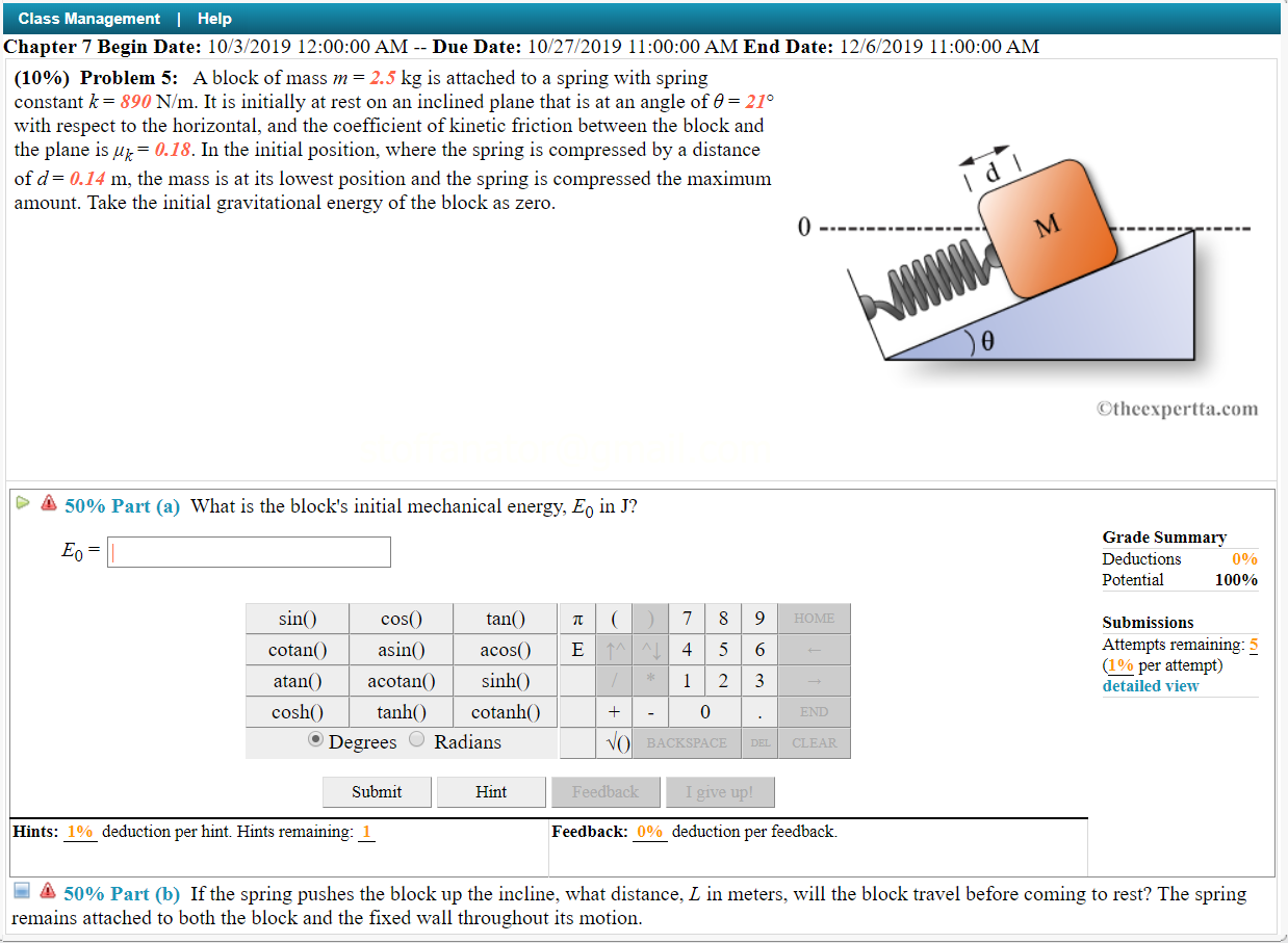 Solved Class Management | Help Chapter 7 Begin Date: | Chegg.com