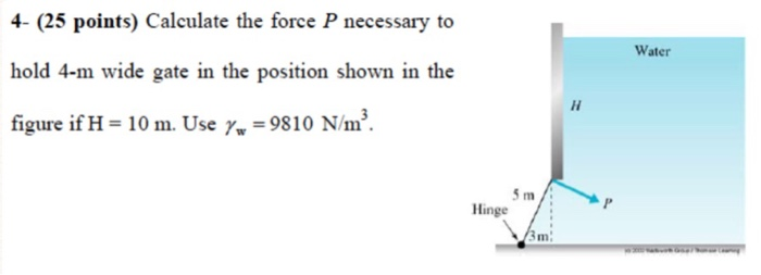 Solved 4- (25 points) Calculate the force P necessary to | Chegg.com