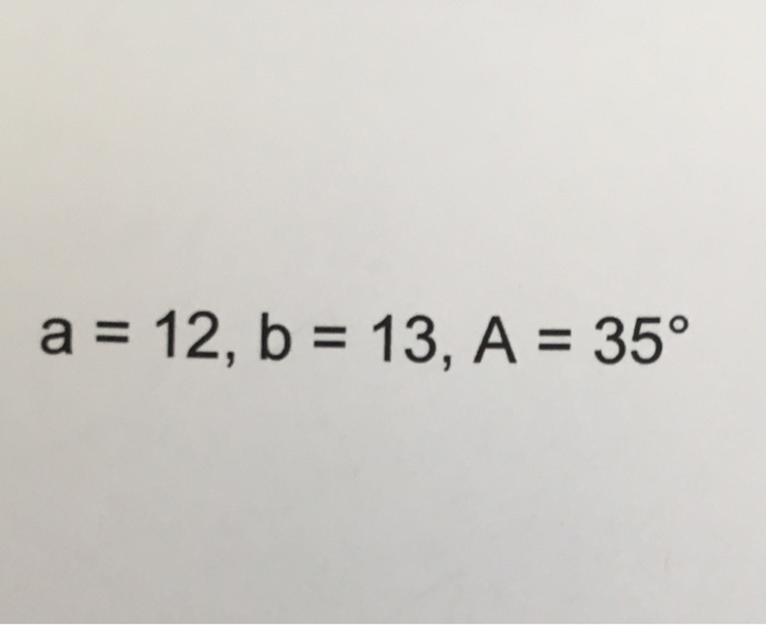 Solved 12, b 13, A 35。 a | Chegg.com
