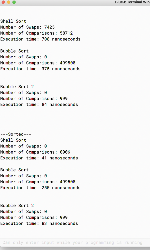 Java- This part of my code is being ignored (see | Chegg.com
