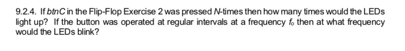 Solved Flip-Flop Exercise 2 Now observe this extremely | Chegg.com