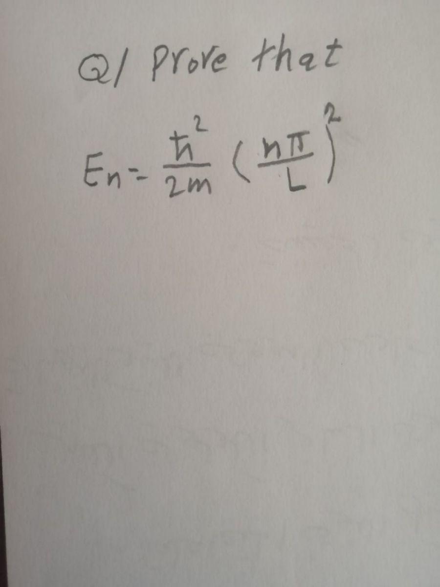 Solved Ql prove that 2 En Ena ( 쁜 2m | Chegg.com