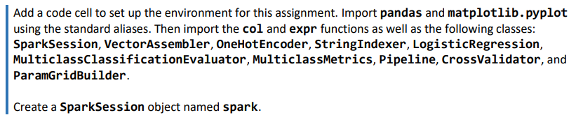 Solved Paste the code below into a code cell and execute | Chegg.com