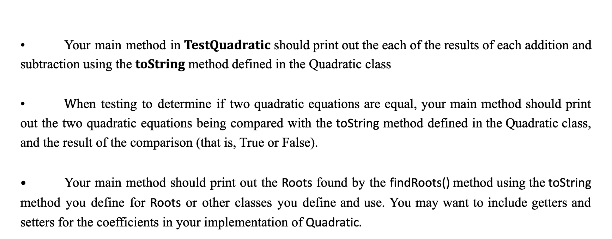 Solved In JAVA please. Please answer all questions | Chegg.com