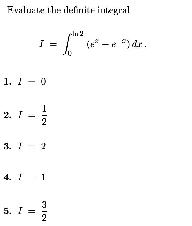 Solved Evaluate the definite | Chegg.com