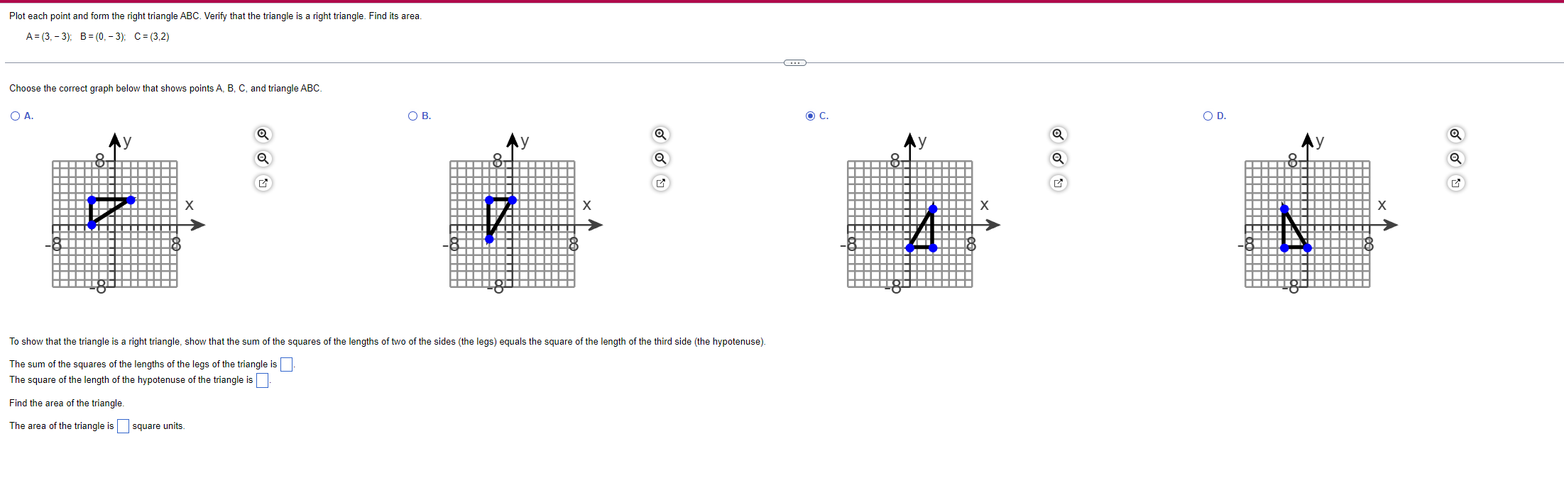 Solved To Show That The Triangle Is A Right Triangle Show Chegg