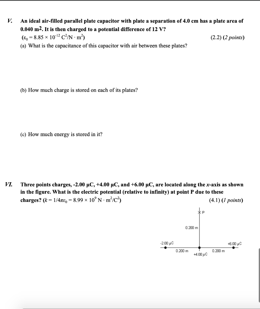 Solved II. Two electrons are (20 mm) apart at closest | Chegg.com
