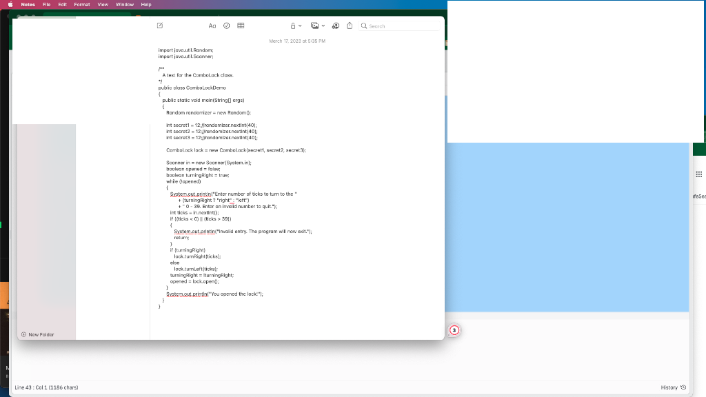 Solved Use the following methods to stimulate a combo lock: | Chegg.com