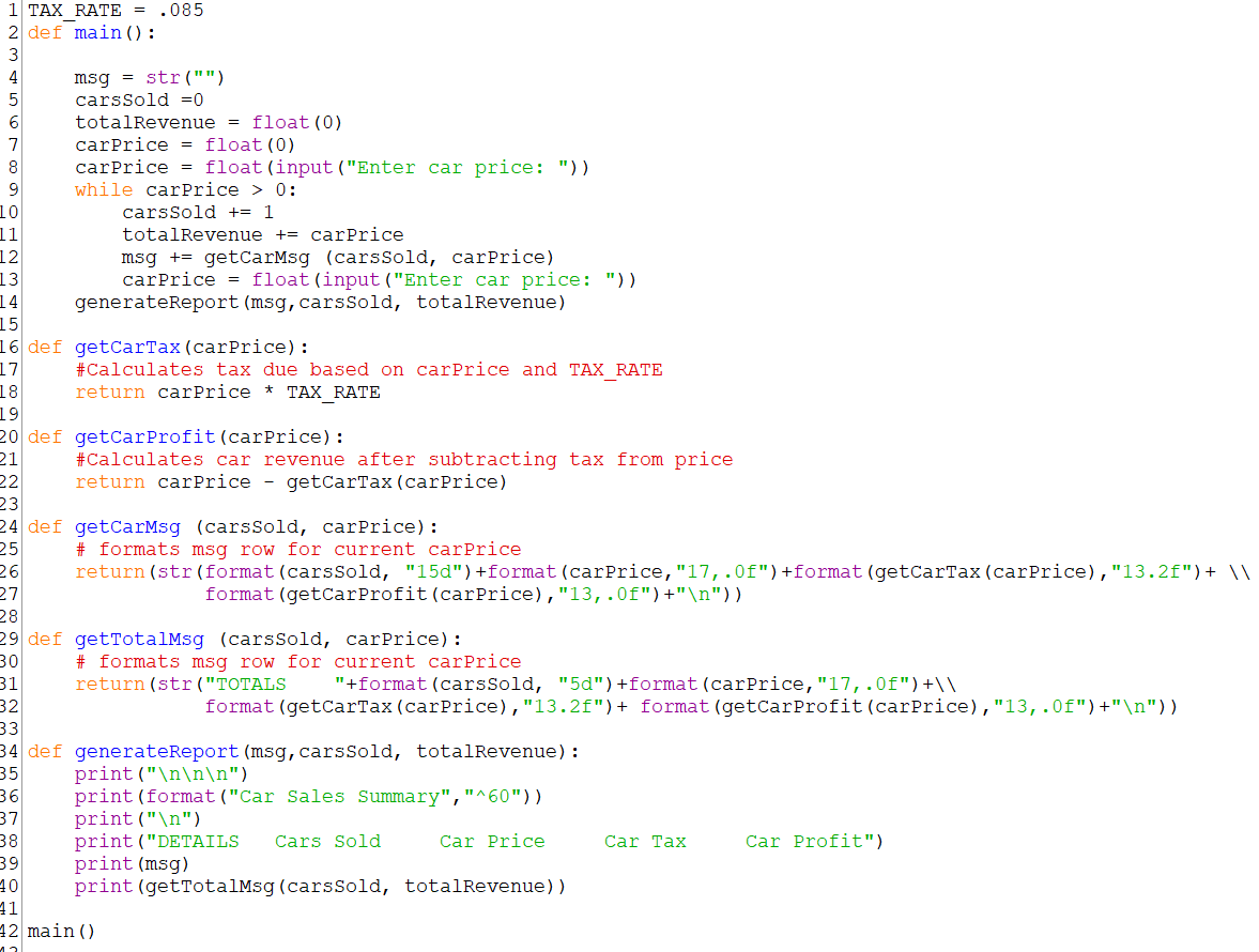 Solved PART 1: Enter the line number of each user defined | Chegg.com