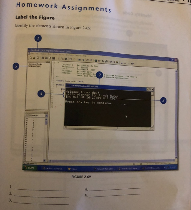 Solved Homework Assignments Label the Figure Identify the | Chegg.com