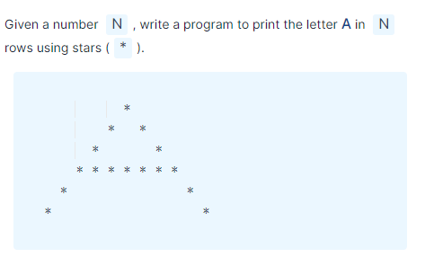 Solved Given a number N, ﻿write a program to print the | Chegg.com