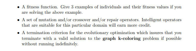 Solved 2. [20 points)(MID) The graph k-coloring problem is | Chegg.com