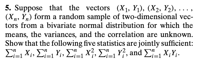 Solved 5. Suppose that the vectors (X1,Y1),(X2,Y2),…, | Chegg.com
